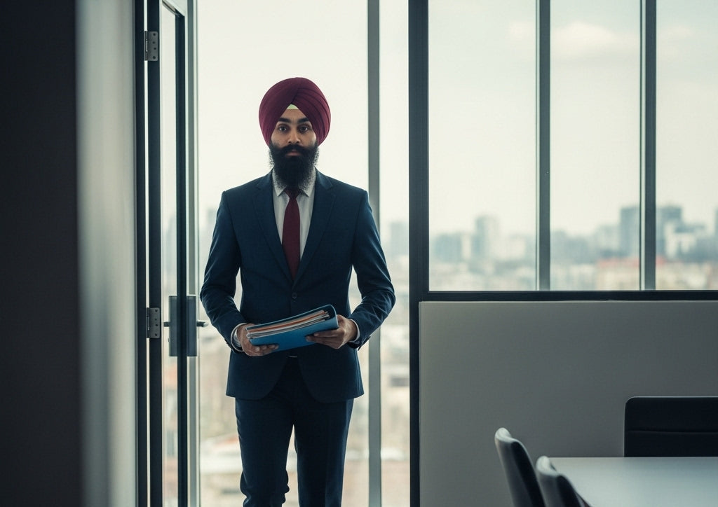 Turban Styles for Work – Office-Ready Looks That Mean Business – Meri ...