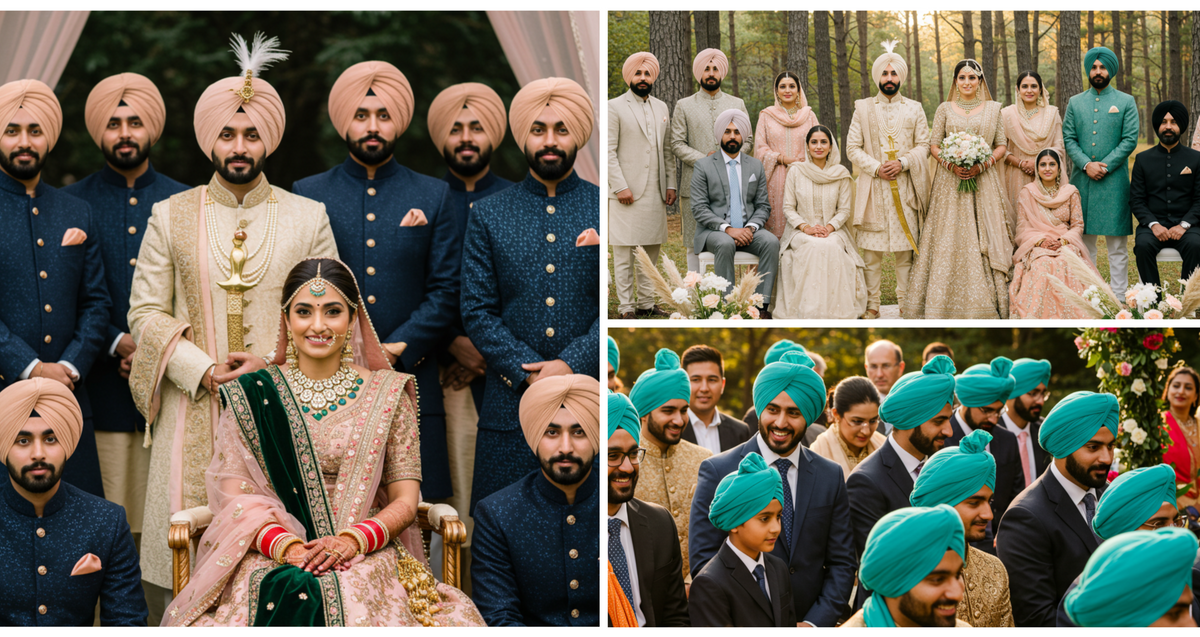 Premium Turbans & Matching Tie Sets | Meri Dastar India & USA