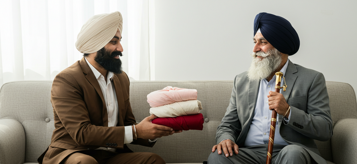 Premium Turbans & Matching Tie Sets | Meri Dastar India & USA